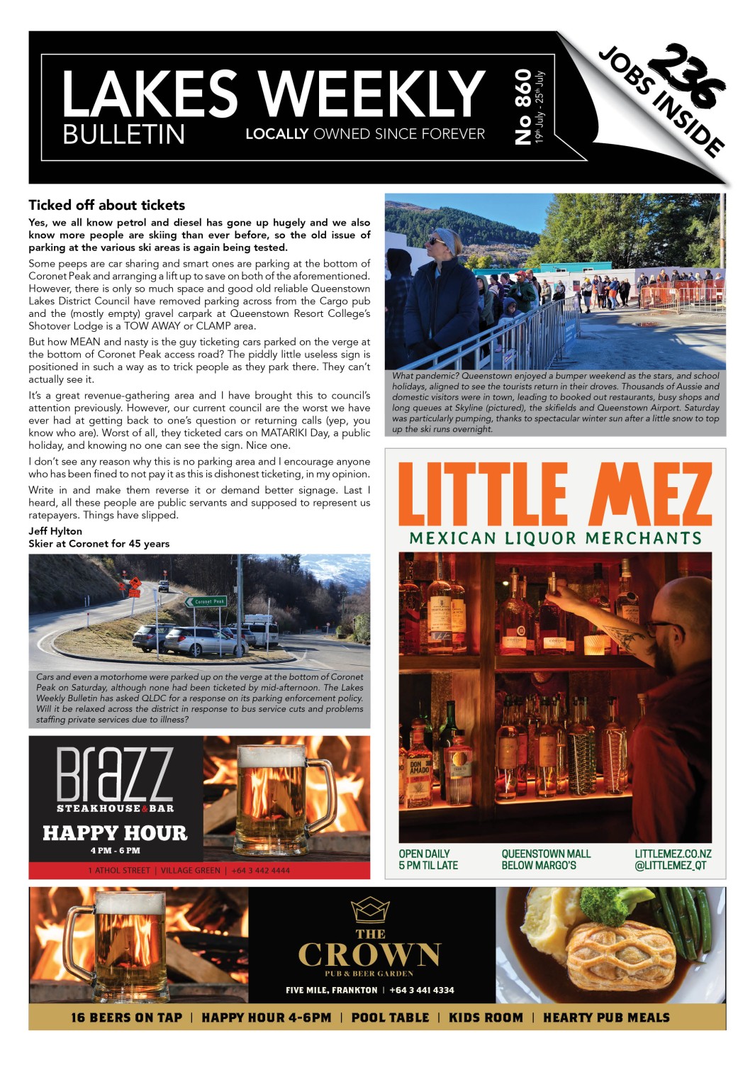 Issue 860 » Lakes Weekly Bulletin